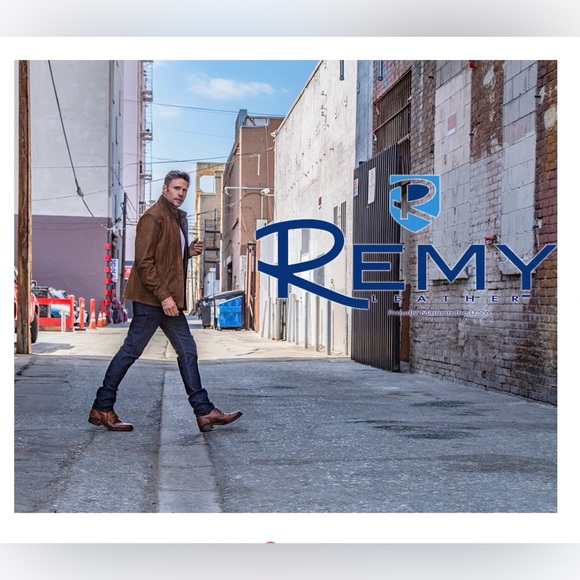Remy Leather | Jackets & Coats | Nwt Remy Mens Leather Coat With ...